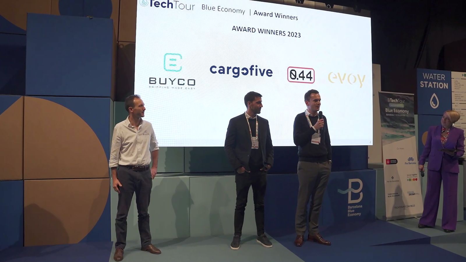 Start-ups shine at the Tech Tour Tomorrow.Blue Economy